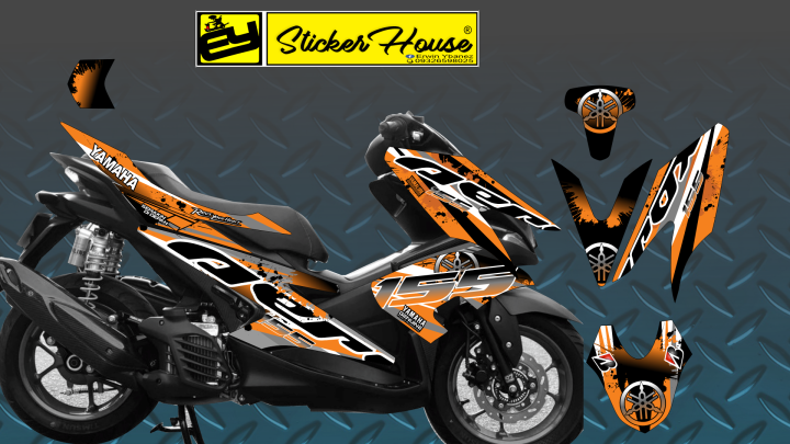 Aerox 155 version 1 decals Laminated | Lazada PH