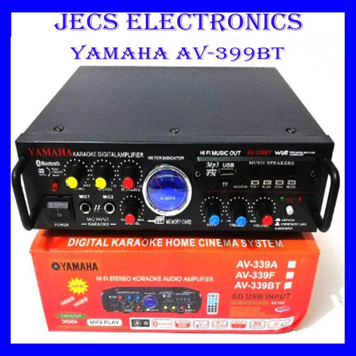 YAMAHA KARAOKE DIGITAL AMPLIFIER AV-399 BT | Lazada PH