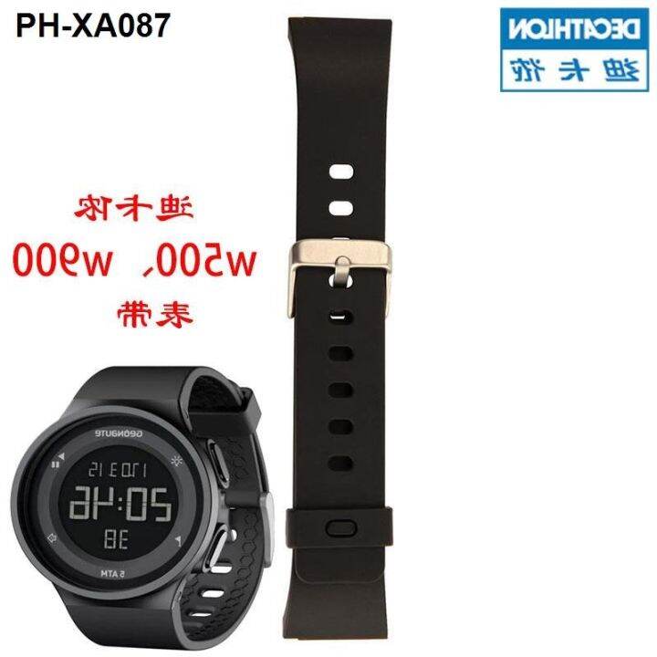 Wristwatch W500 W900 waterproof sports watch replace kalenji electronic ...