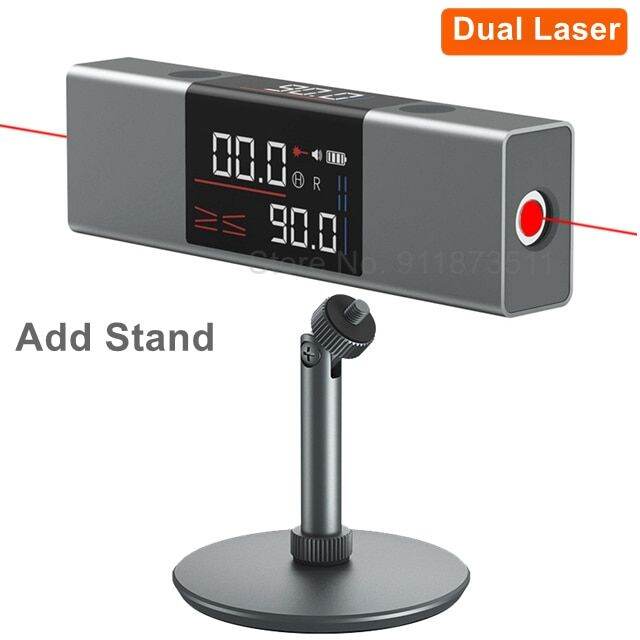 2021 Portable Laser Angle Level Measurement Marking Instrument Dual ...