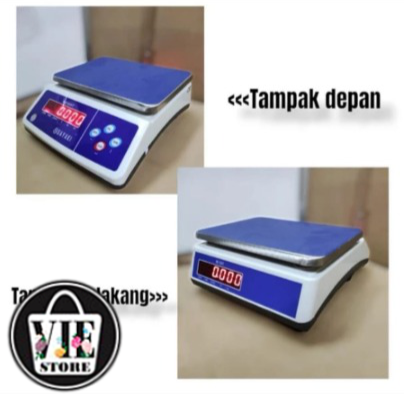 TIMBANGAN DIGITAL SAYAKI ACS-RS DUA LAYAR/TIMBANGAN DAPUR/WALET 15 KG/30 KG | Lazada Indonesia
