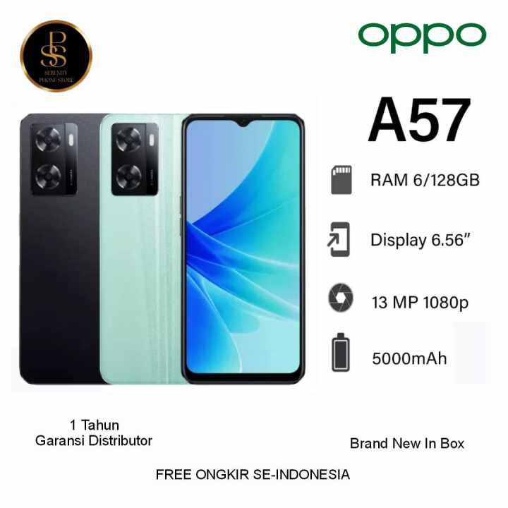 OPPO A57 RAM 8/256 GB (GARANSI TOKO 1 TAHUN) | Lazada Indonesia