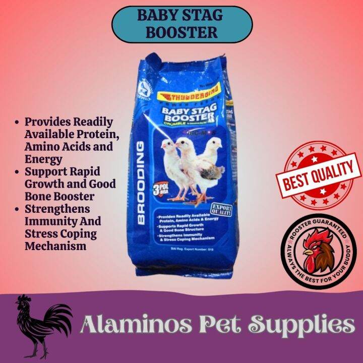[APS] 1KG BABY STAG BOOSTER/THUNDERBIRD/DAY OLD to ONE MONTH/FEEDS FOR ...