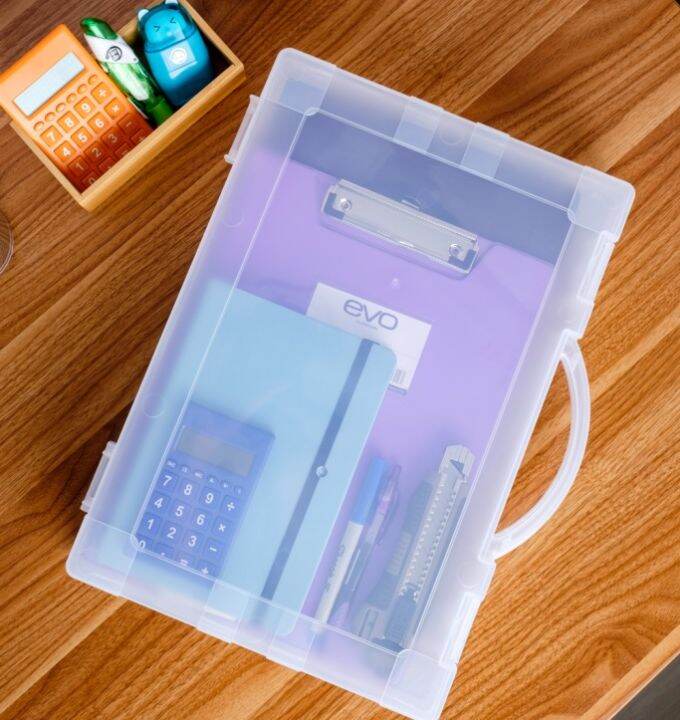 Evo Portfolio EPH 308 10 x 15 Transparent ( Hard document case with ...