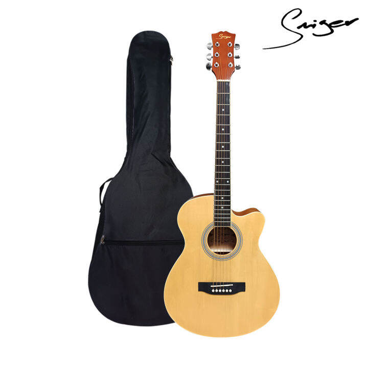 (Variation) Smiger GA-H10-N Acoustic Guitar with EQ | Lazada PH