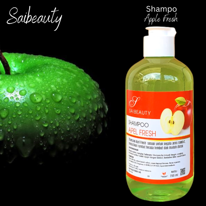 Sampo Apel Botol Fliptop 250 ML - Sampo Saibeauty | Lazada Indonesia