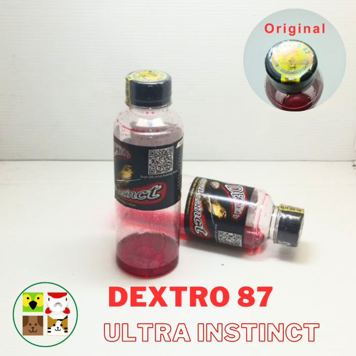 DEXTRO 87 The Ultra Instinct Vitamin Burung Ocehan Penggacoran Pleci ...
