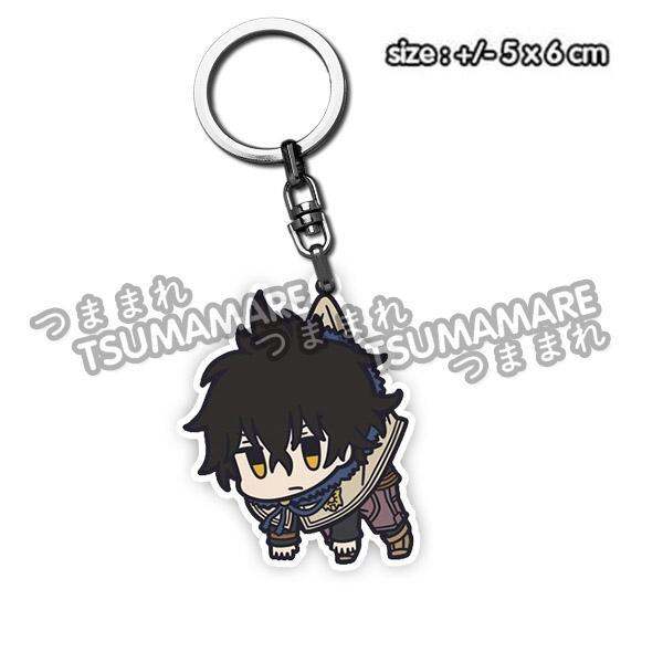 Gantungan Kunci Anime ASTA - NOELLE - YUNO - Keychain Black Clover ...