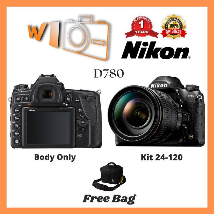 NIKON D780 Body Only / NIKON 24-120 4G KIT | Lazada Indonesia