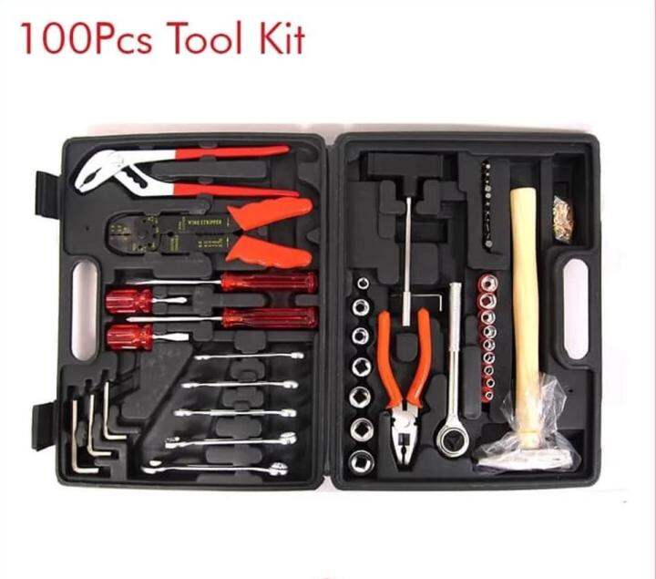 Tool Kit 100 In 1 Pcs Kenmaster N2 Toolkit Set Alat Tukang Lengkap ...