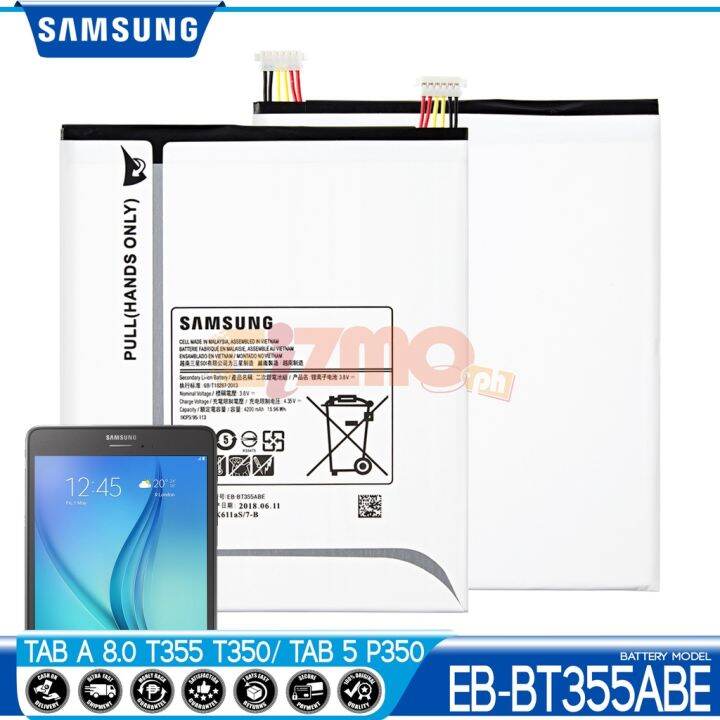 Samsung Galaxy Tab A 8.0 T350 / P350 / T355, EB-BT355ABE Battery ...