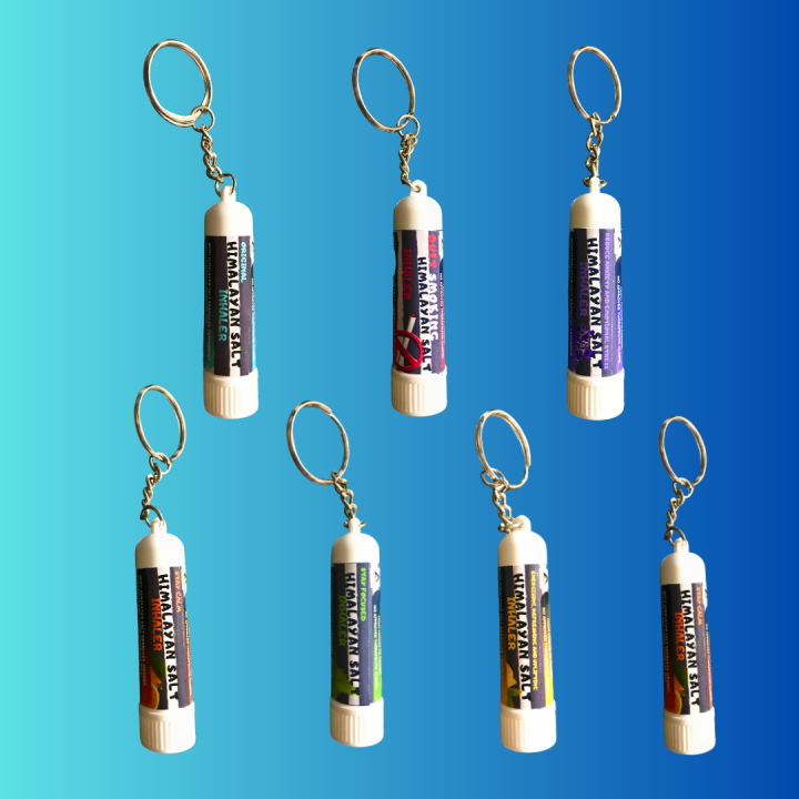 7 pieces Organic Inhalers - Different variants - with keychain | Lazada PH