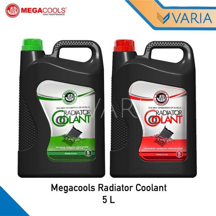 Megacools Radiator Coolant Galon 5 L Air Radiator Ready To Use | Lazada ...