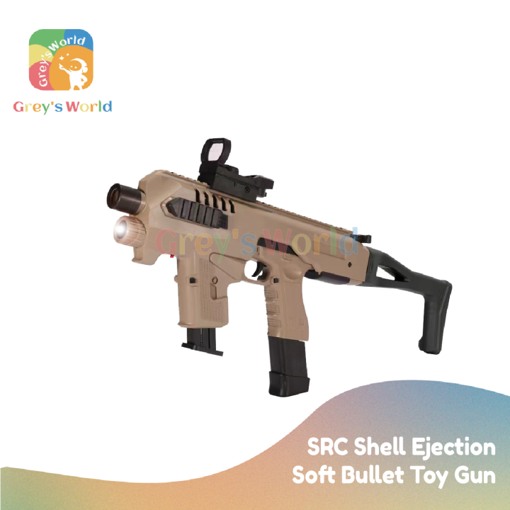 [Greys World] 1:1 Scale SRC nerf guntoy, soft bullet guntoy, luancher ...