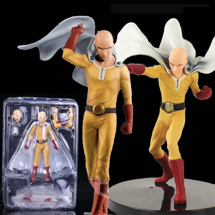 ของเล่นตุ๊กตาโมเดล Figma One Punch Man Saitama 310 Tindakan Rajah Saitama Sensei DXF Hero PVC ...