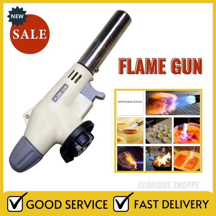 NEW ARRIVAL Gas Blow Flame Gun Butane Auto Ignition Jet Burner Welding ...