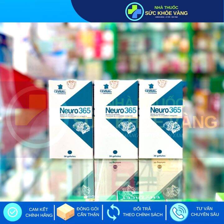 NEURO 365 - Viên Uống Tăng Cường Tuần Hoàn Não | Lazada.vn