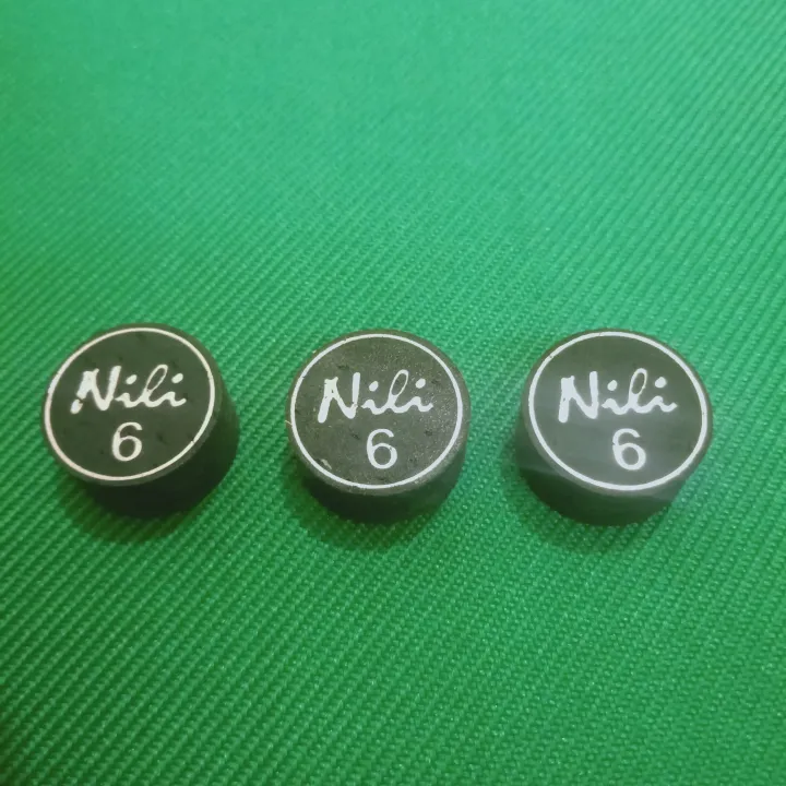 Billiard tip Nili 6 ( 3 pcs ) tip ng tako ng bilyaran | Lazada PH