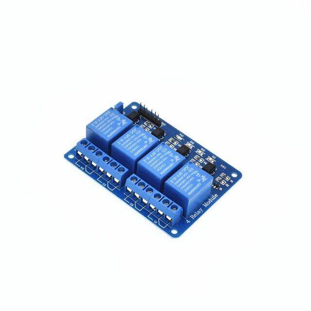 HOT☊】 wufangchen716797 4 Channel Relay Module 4-Channel Relay Control Board With Optocoupler ...