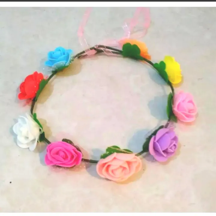 Bando bunga / mahkota bunga | Lazada Indonesia