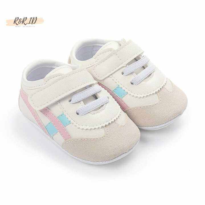 Sepatu Bayi Perempuan ASC-Sepatu Sneakers Bayi Laki-Laki 0-14 Bulan ...