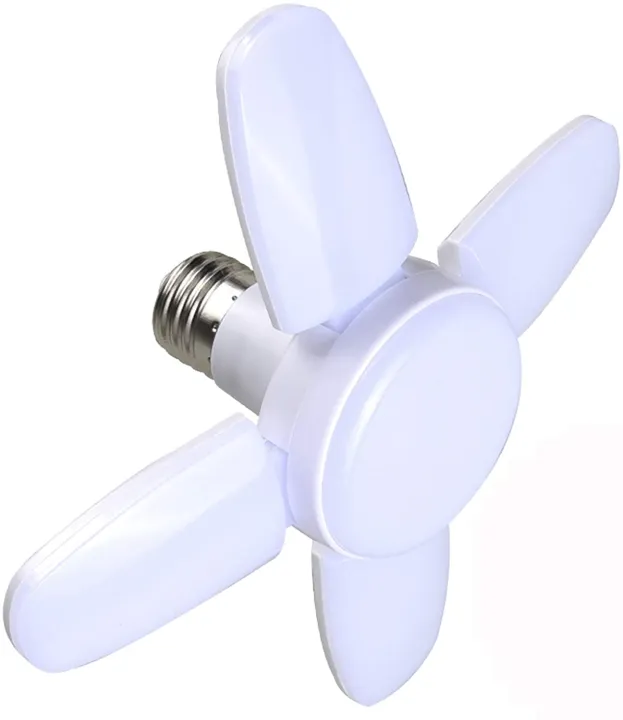 28W E27 6500K Deformable MINI LED Ceiling Light Fan Blade Bulb | Lazada PH