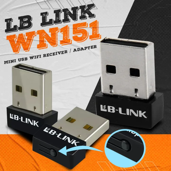 WIFI Dongle receiver Wireless N USB Adapter 150Mbps LB-LINK BL-WN151 ...