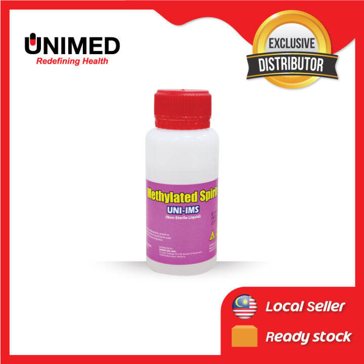 UNI-IMS (Non-Sterile Liquid) Methylated Spirit 96% 60ml | Lazada