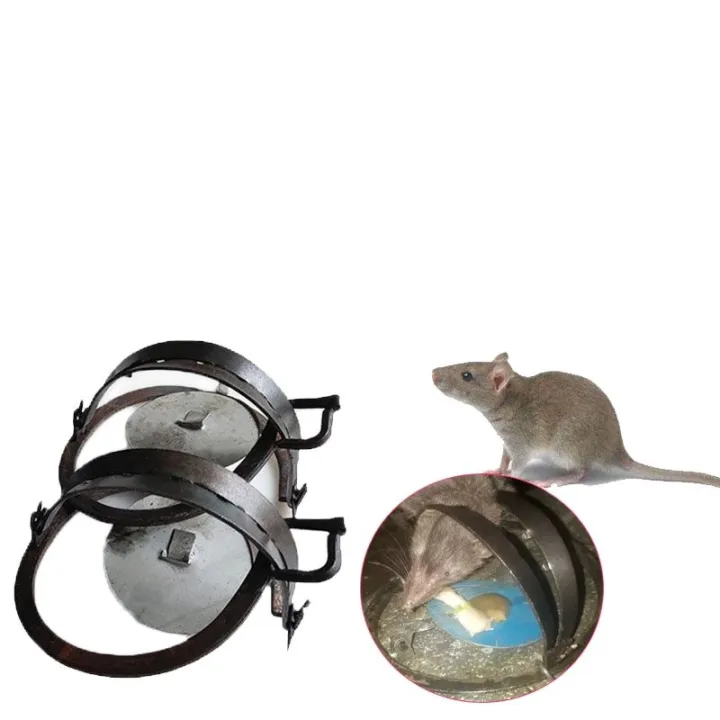 Reusable rat clip solid round floor gripper old-fashioned mouse ...