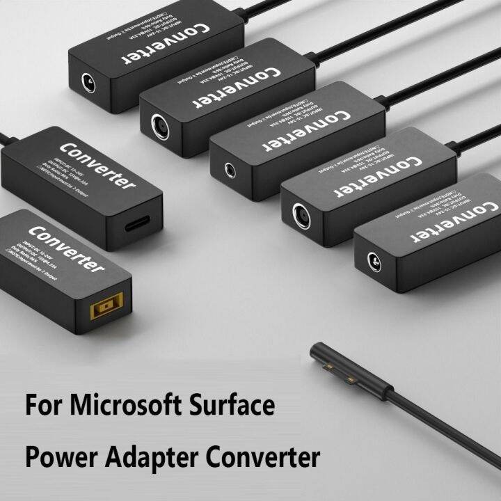 Magnetic Connector Square Port 5.5X2.5mm Type C to Surface Converter ...