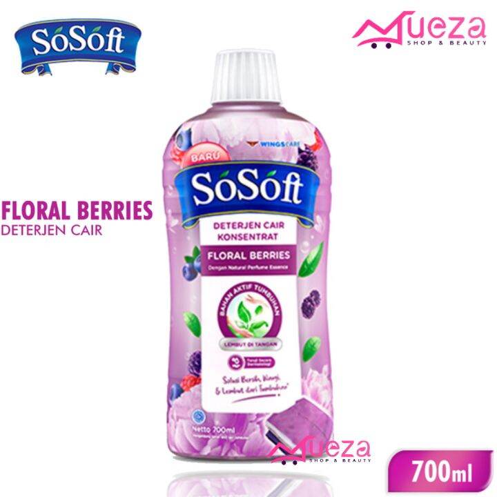 SoSoft Liquid Detergent Fresh Bottle 700 ml | Lazada Indonesia