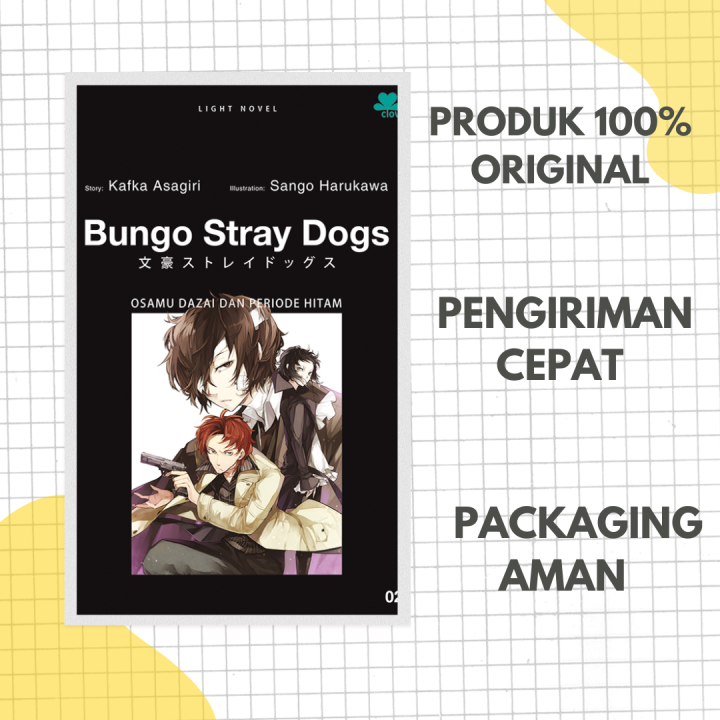 NOVEL KOMIK BUNGO STRAY DOGS 2 - OSAMU DAZAI DAN PERIODE HITAM | Lazada Indonesia