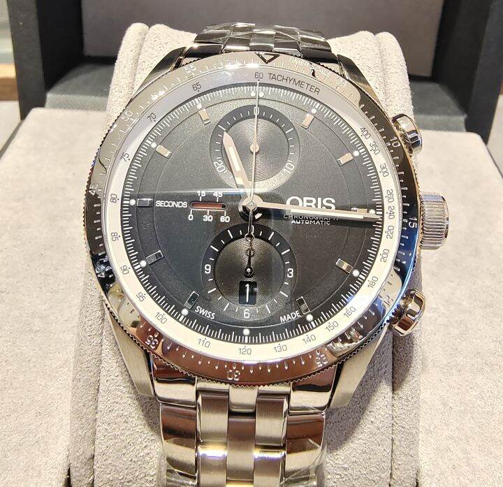 ORIS ARTIX GT CHRONOGRAPH 44MM 674-7661-4174 | Lazada