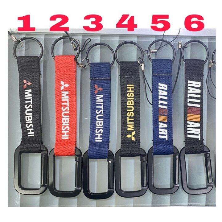 mitsubishi keychain, mitsubishi keyholder, ralli art kaychain | Lazada PH
