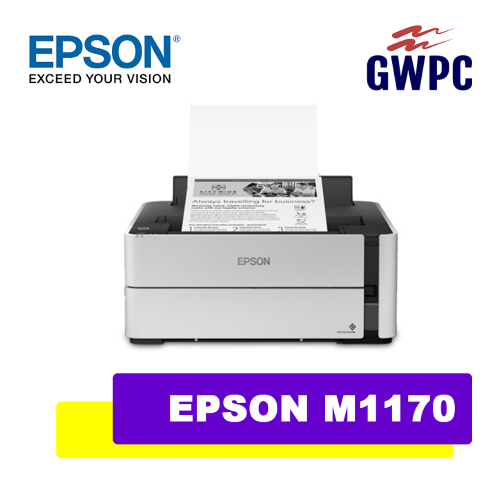 Epson EcoTank Monochrome M1170 Ink Tank Printer | Lazada PH