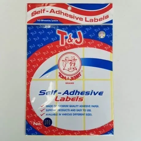 TJ Labels Tom & Jerry / T&J No. 101 | Lazada Indonesia