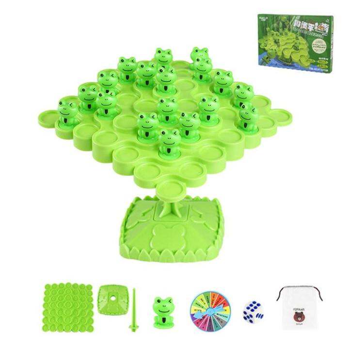 Balance Toy Cool Tree Frog Math Game Interactive Board Game Toy for ...