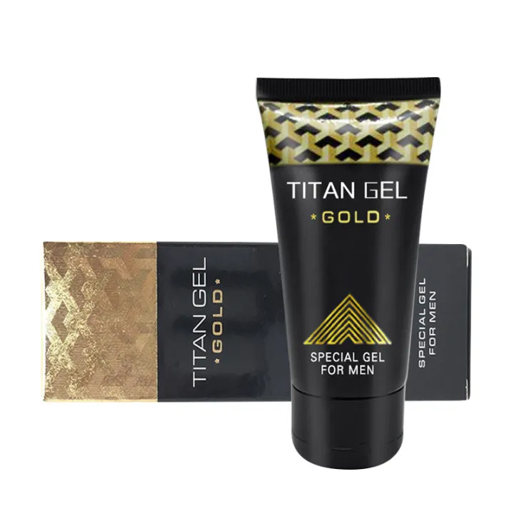 ผลิตภัณฑ์ TITAN GOLD 50 ml. ปรับเปลี่ยนขนาด สำหรับใช้ภายนอก ไม่ระคาย ...