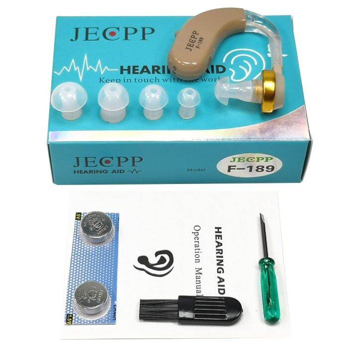 ELEC JECPP F-189 Hearing Aid Digital Almost Invisible Personal Sound Hearing Amplifier Digital ...