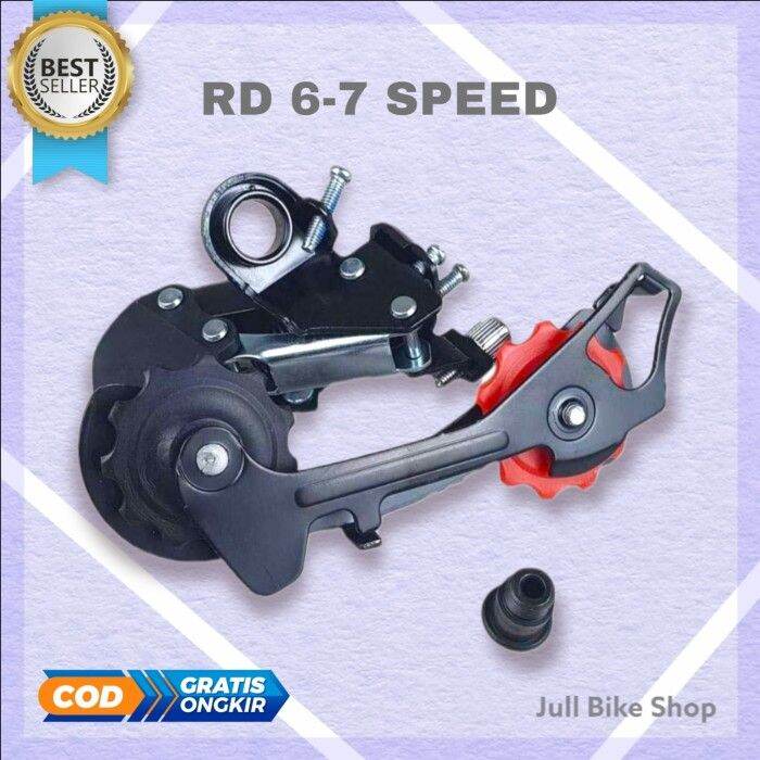 RD baut sepeda lipat mtb minion rear derailleur operan gigi rantai 6 ...