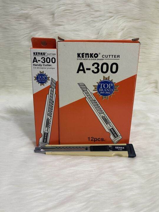 Cutter Kenko Pisau Kecil A300 Pisau Cutter Pemotong Kertas | Lazada ...