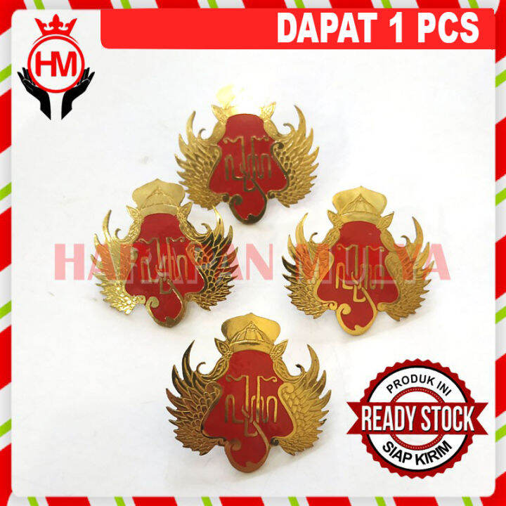 Lencana Pin Logo Keraton Jogja - Pin Keraton Yogyakarta 3.5 Cm - HM ...