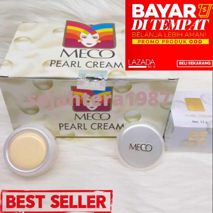 MECO Pearl Cream 12gr / MECO PEARL CREAM (12G) 100% | Lazada Indonesia