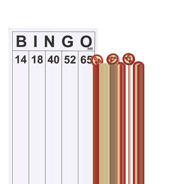 Bingo Cards Reusable Bingo Games Card Set Paper Bingo Game for Stress ...