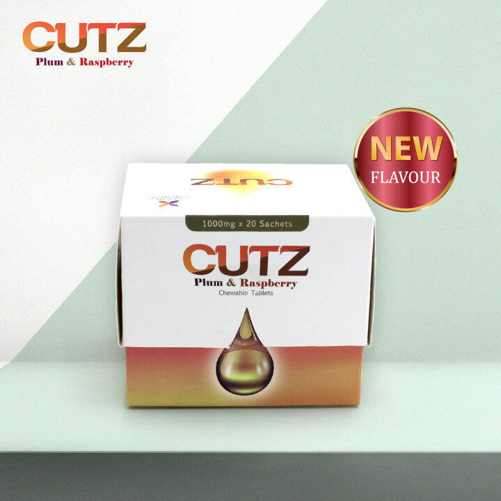 CUTZ Weigh Management remove oil and water Chewable Tablets GMP ...