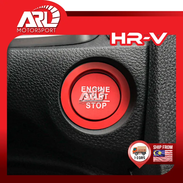 Honda HR-V Push Start Button Ring Push Button Knob Key Switch Ring HRV ...