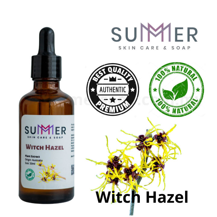 Witch Hazel Extract 10/50/100ml 金缕梅萃取液 Botanical Extract | Extrak Skincare Making (Liquid ...
