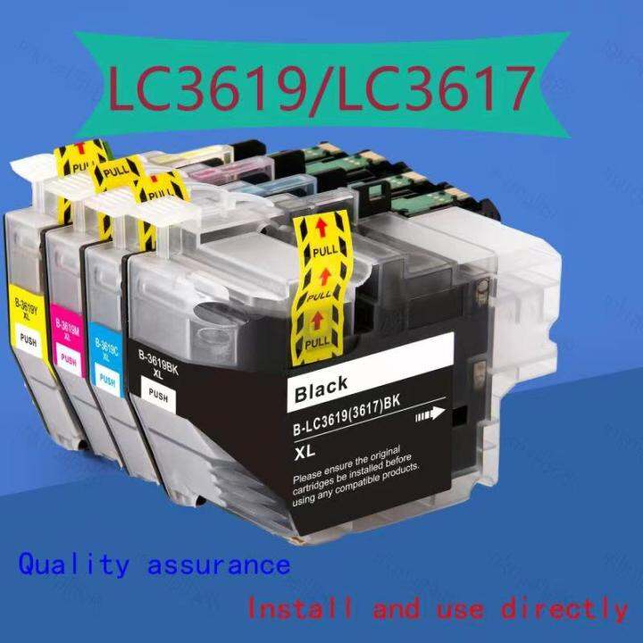 4 Pack LC3619 XL BK C M Y Full Set Print Ink Cartridge for Brother MFC ...
