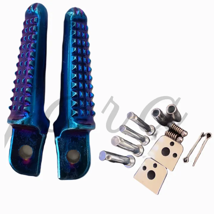 Motorcycle Rear Footrest Passenger Foot Pedal Footrest Yamaha Rear ...