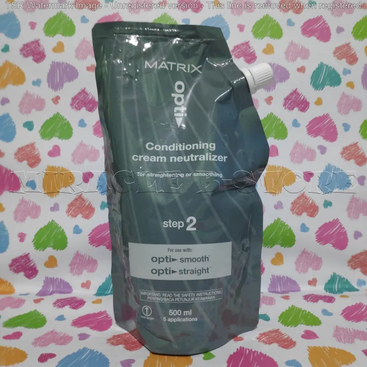 MATRIX OPTI NEUTRALIZER NETRAL 500 ML STEP 2 GLOBAL OPTISTRAIGHT ...